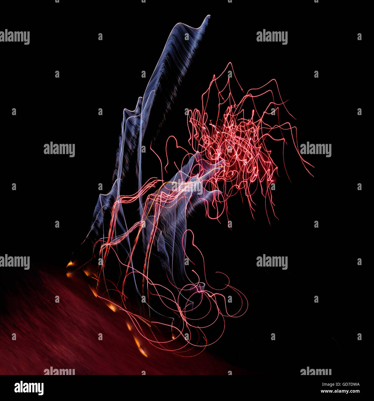 Light tracing art hi-res stock photography and images - Alamy