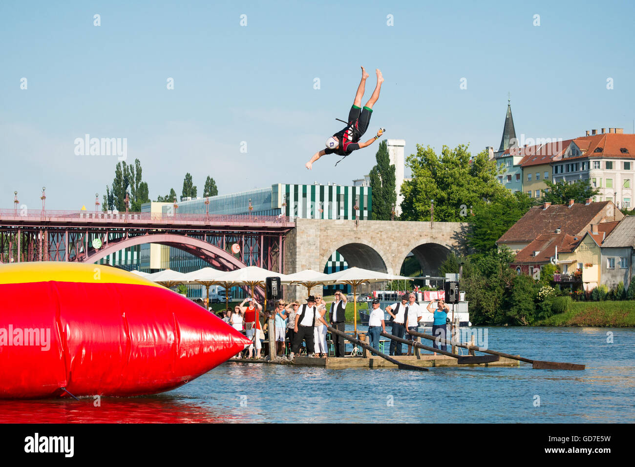 Flying blob hi-res stock photography and images - Alamy