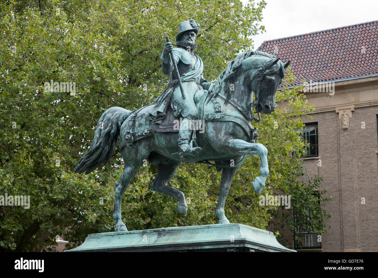 William of Orange Statue, Den Haag; the Hague; Holland; Netherlands ...