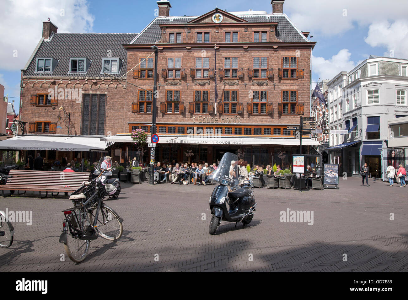 Goude Hooft Restaurant and Hotel, Den Haag; the Hague; Holland ...