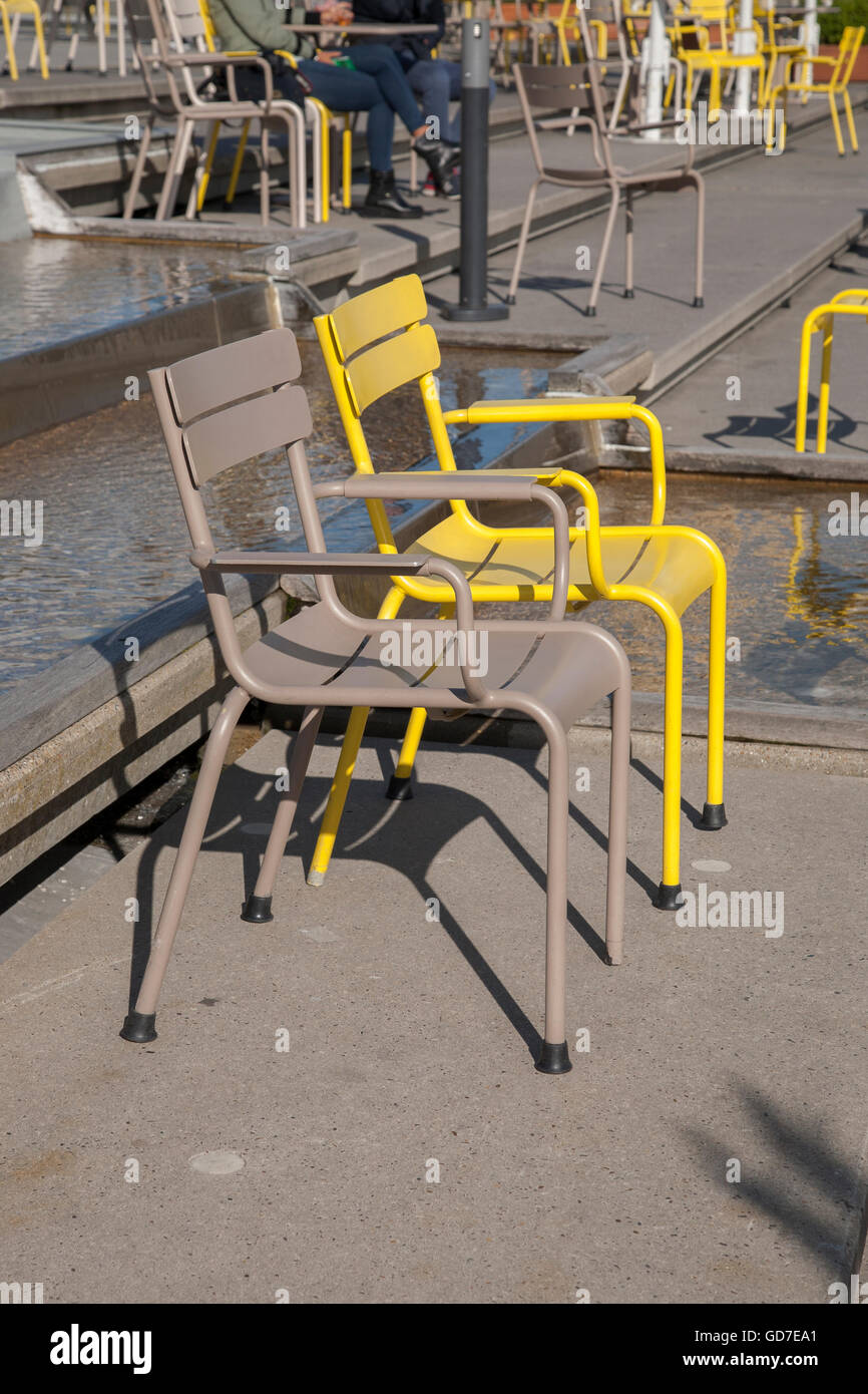 Rooftop Cafe Terrace, Nemo Science Museum; Amsterdam; Holland Stock ...