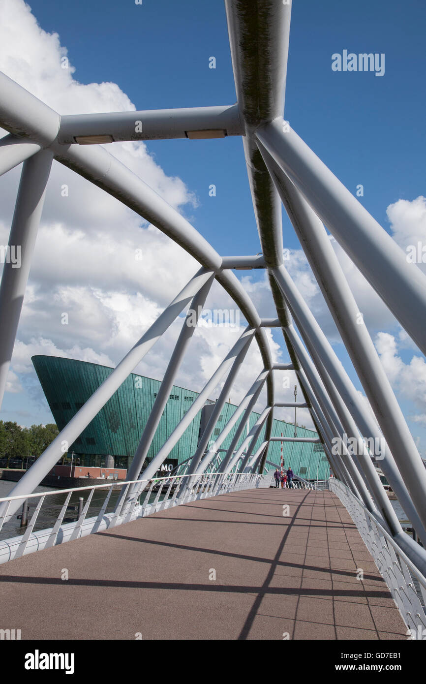 Pedestrian bridge nemo science hi-res stock photography and images - Alamy
