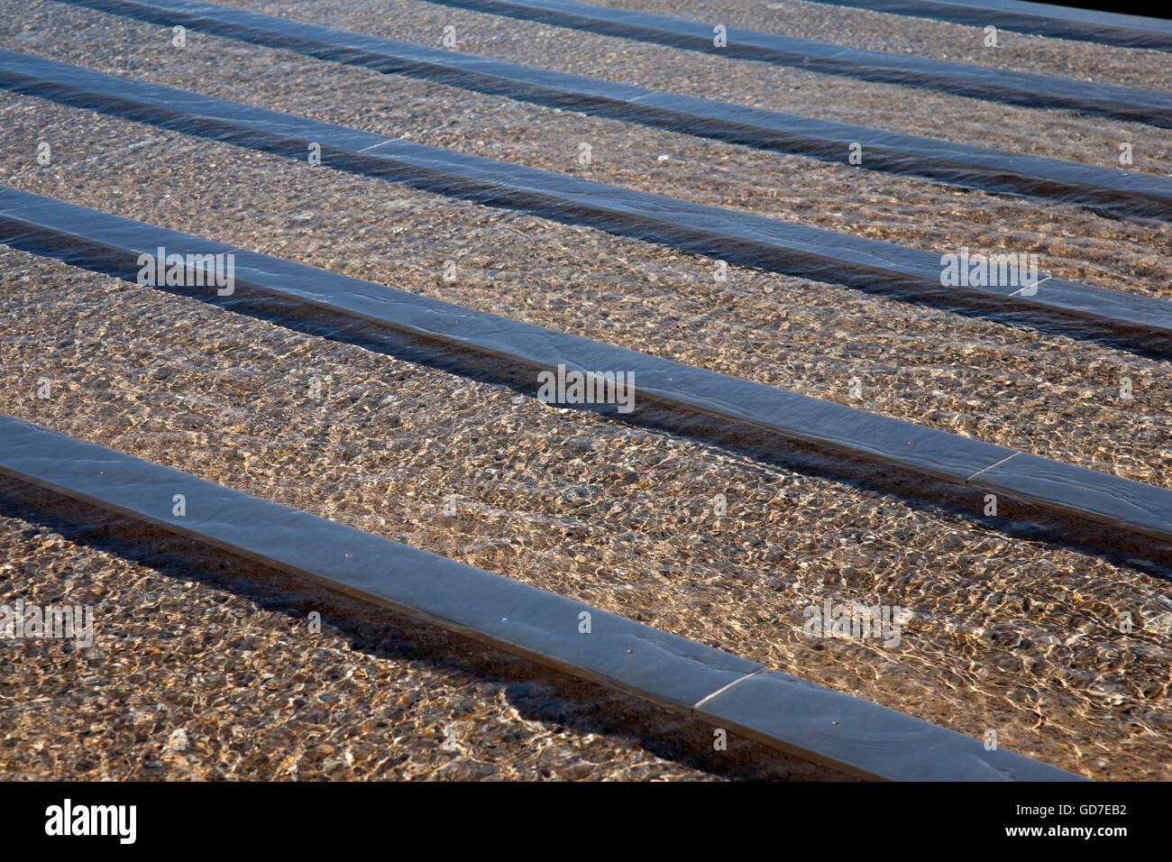 Fountain on Rooftop Cafe Terrace, Nemo Science Museum; Amsterdam ...