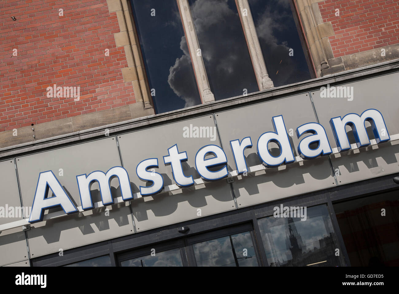 Amsterdam Sign, Holland; Netherlands; Europe Stock Photo - Alamy