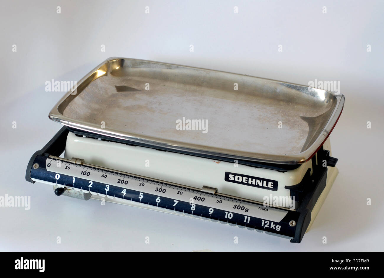 Vintage green weight balance hi-res stock photography and images - Alamy