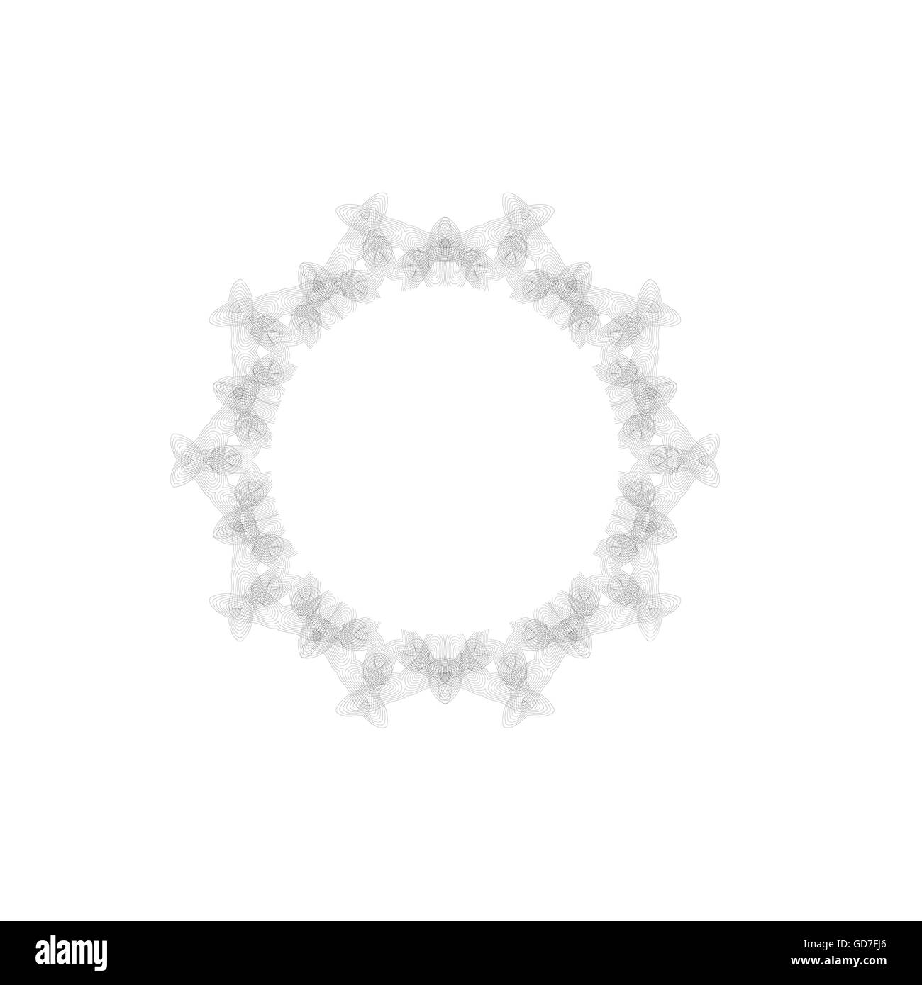 Retro Round Frame Stock Vector Image & Art - Alamy