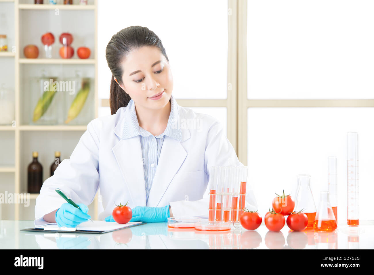 Examining genetic modification food test result is important for ...