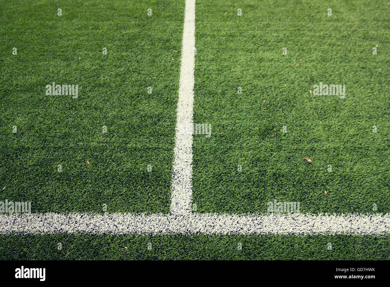 close up of football field with line and grass Stock Photo - Alamy