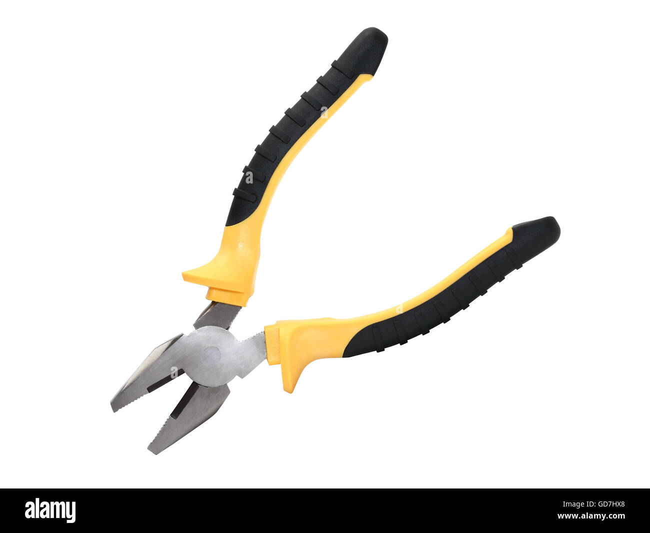 New combination pliers isolated on white background with clipping path ...