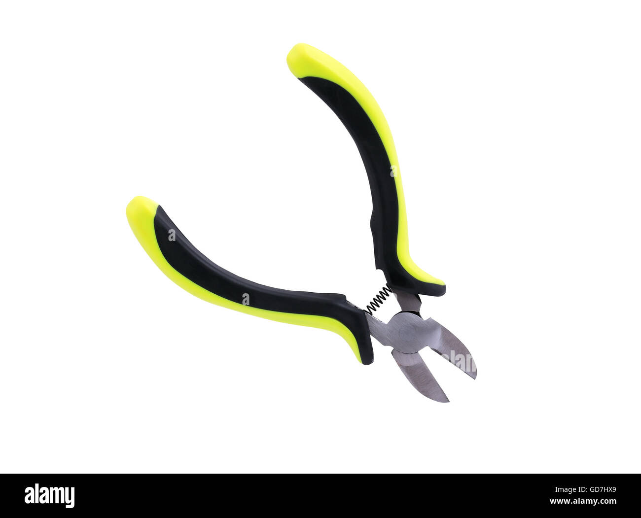 New cutting pliers isolated on white background with clipping path ...