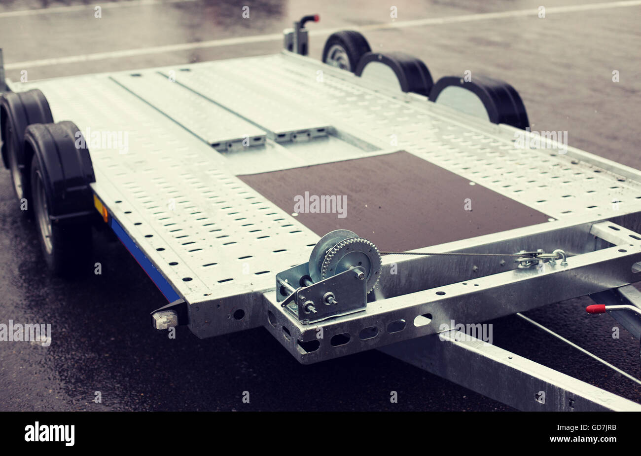 close up of trailer outdoors Stock Photo - Alamy
