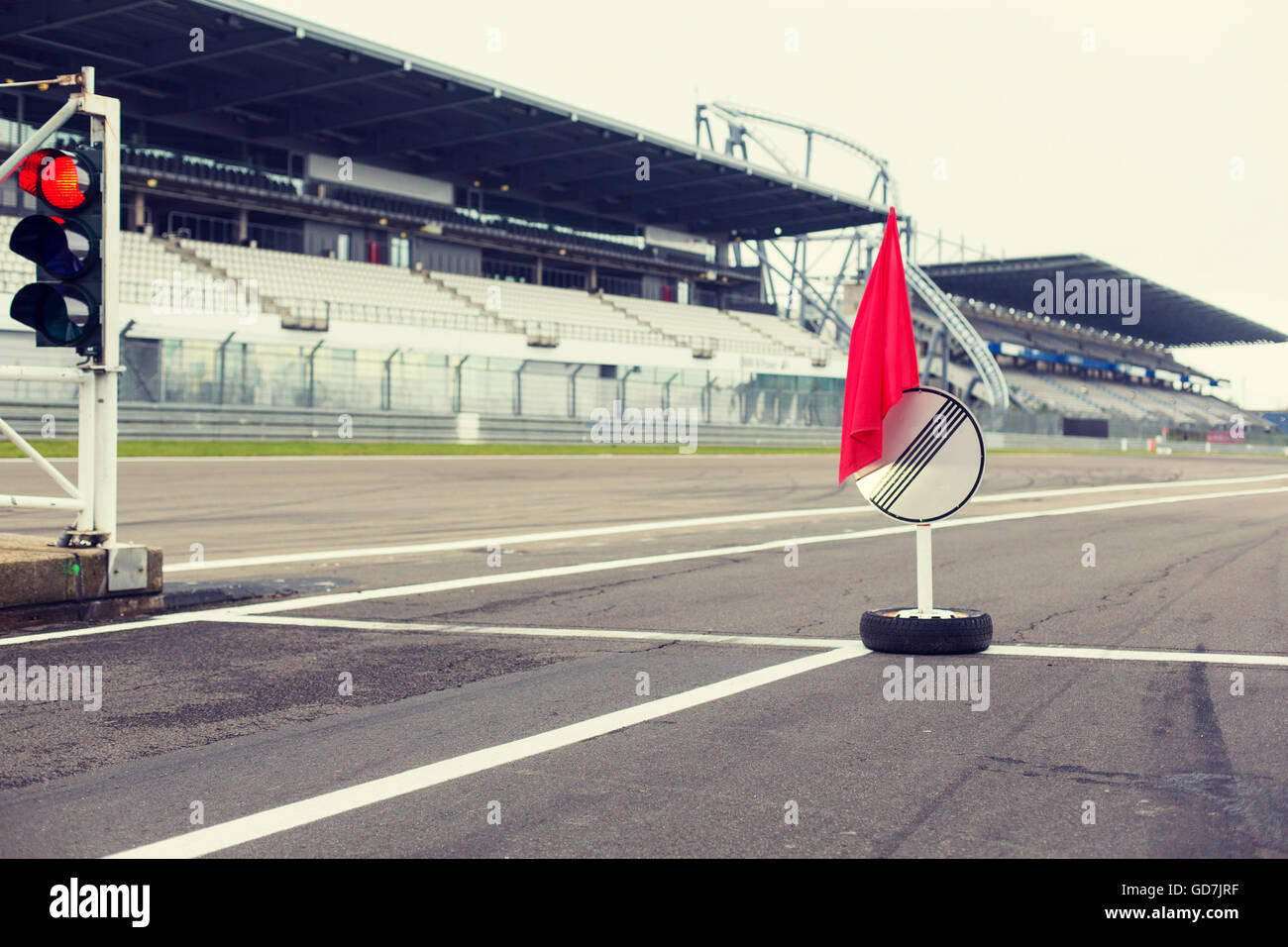 End speed restriction traffic sign hi-res stock photography and images ...