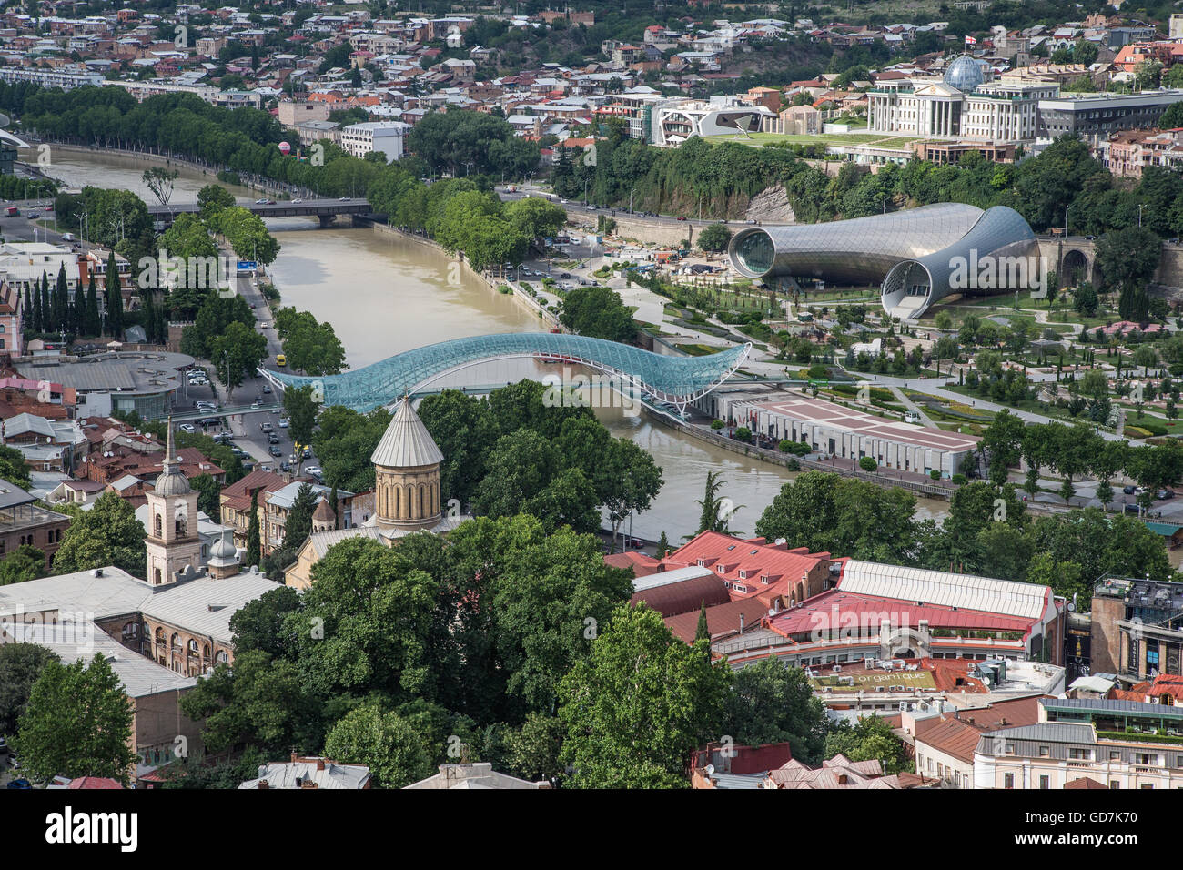river Mtkvari in Tbilisi, Georgia Stock Photo - Alamy