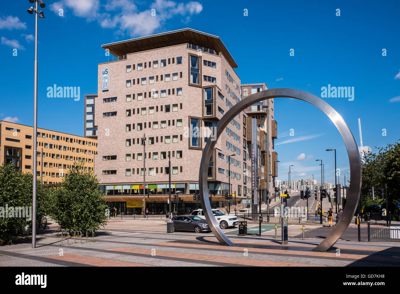 Unite Students accommodation at Angel Lane, Stratford, London, England ...