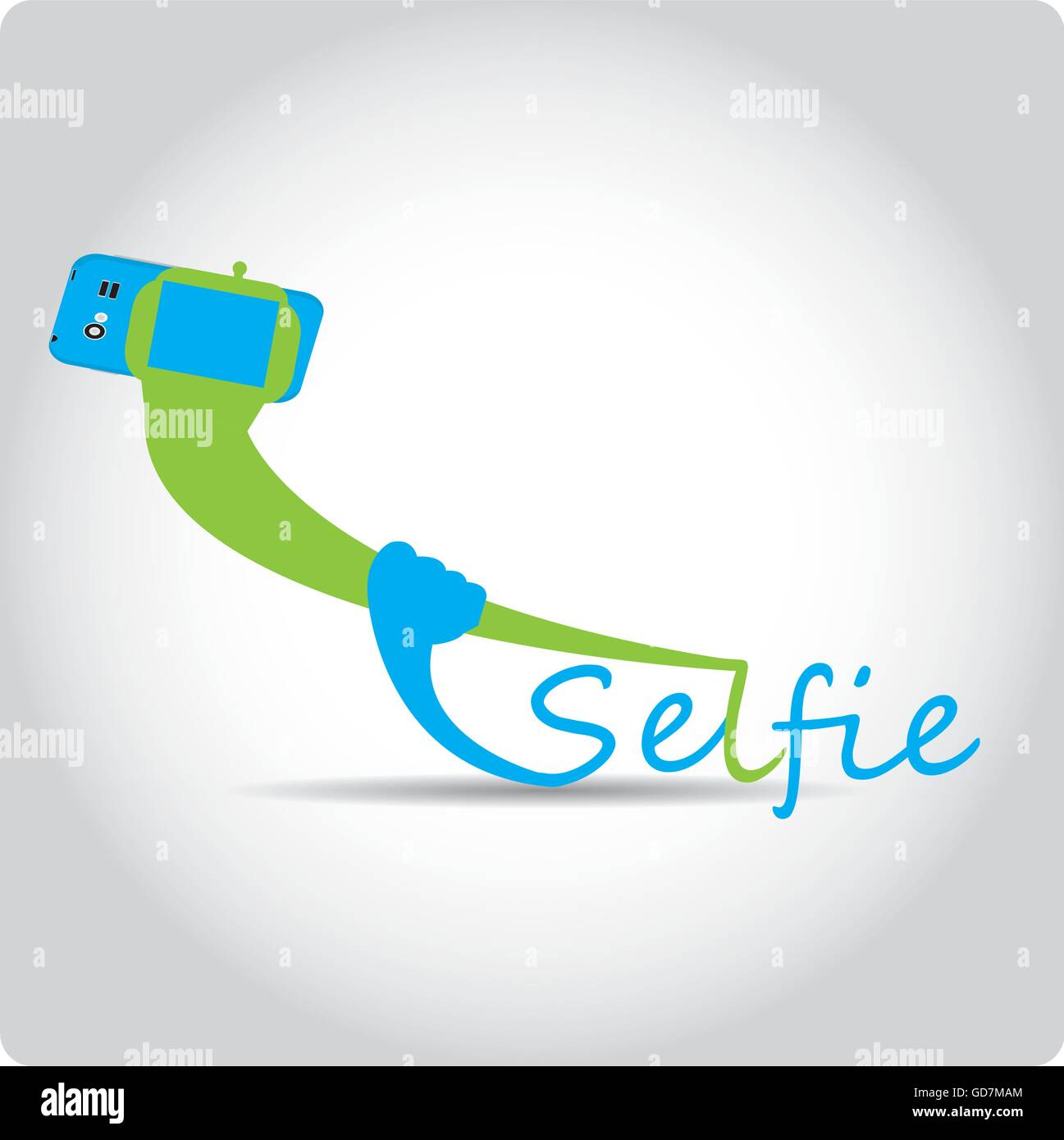 Selfie, Vector illustration Stock Vector Image & Art - Alamy