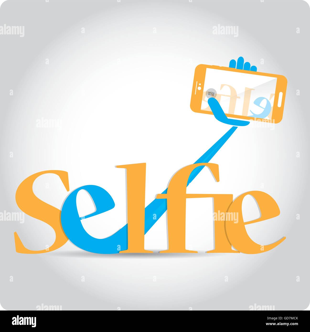 Selfie, Vector illustration Stock Vector Image & Art - Alamy