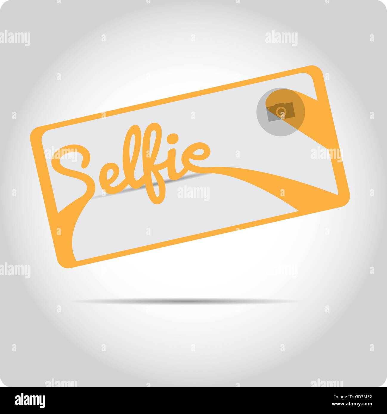 Selfie, Vector illustration Stock Vector Image & Art - Alamy
