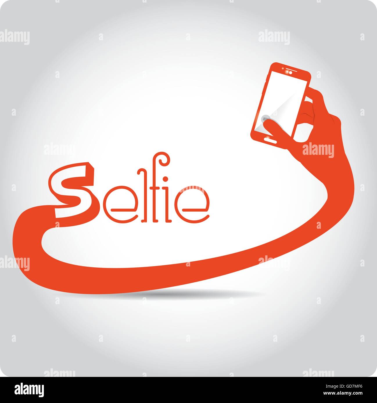 Selfie, Vector illustration Stock Vector Image & Art - Alamy