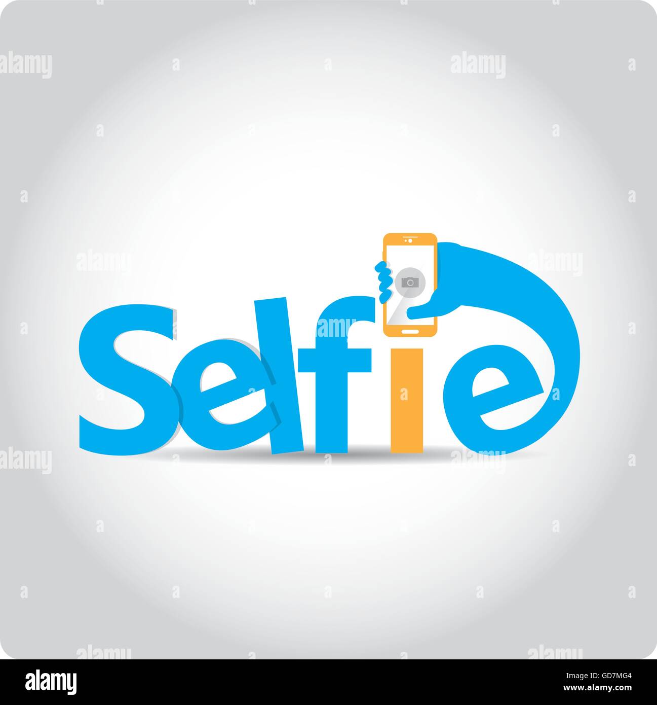 Selfie, Vector illustration Stock Vector Image & Art - Alamy