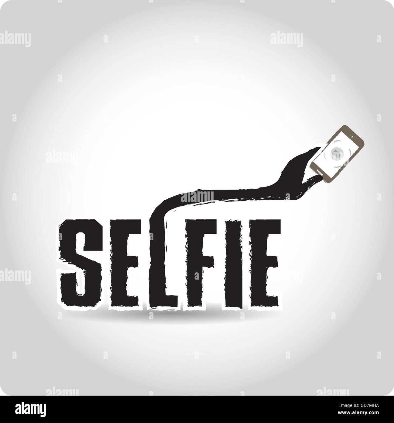 Selfie, Vector illustration Stock Vector Image & Art - Alamy