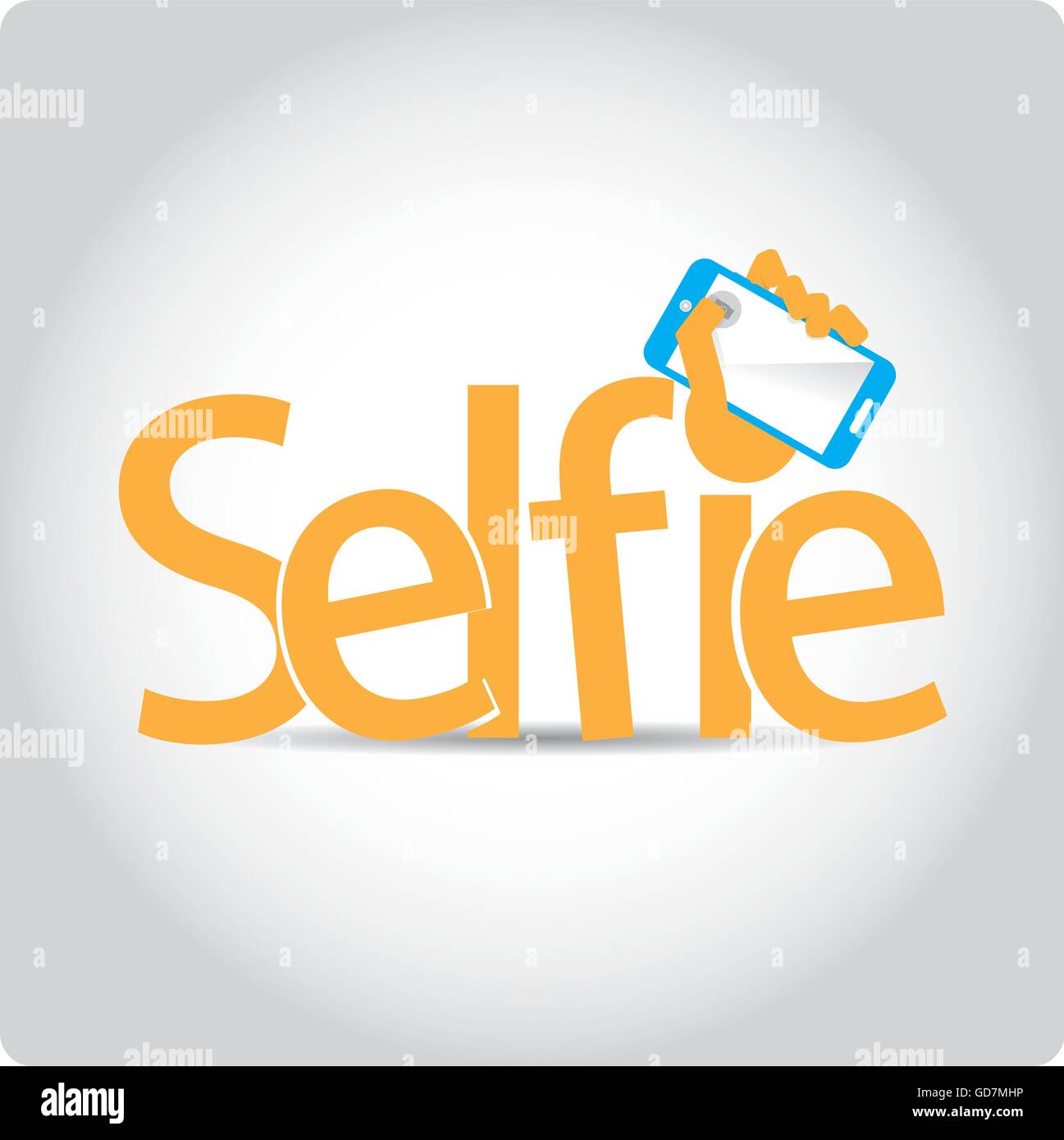 Selfie, Vector illustration Stock Vector Image & Art - Alamy
