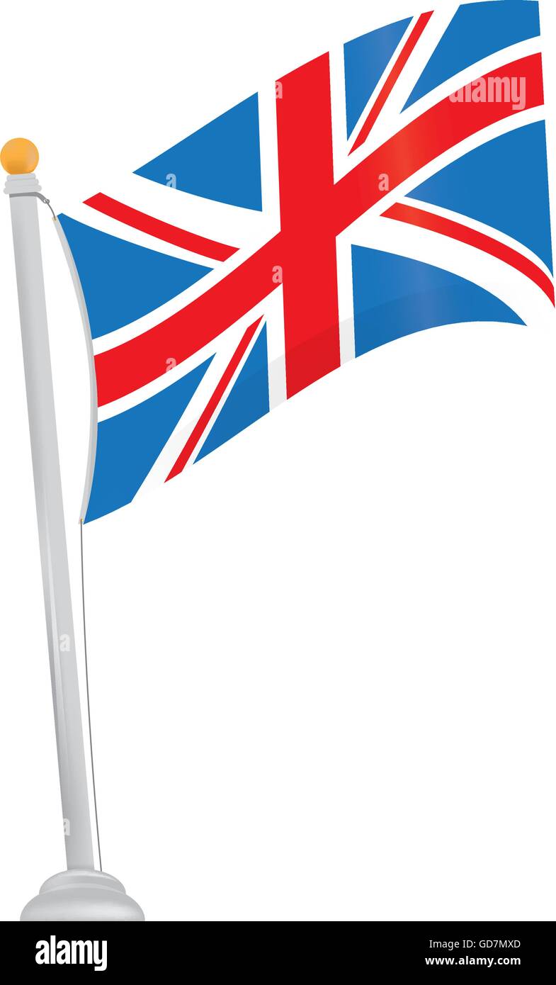 Isolated flag, Vector illustration Stock Vector Image & Art - Alamy