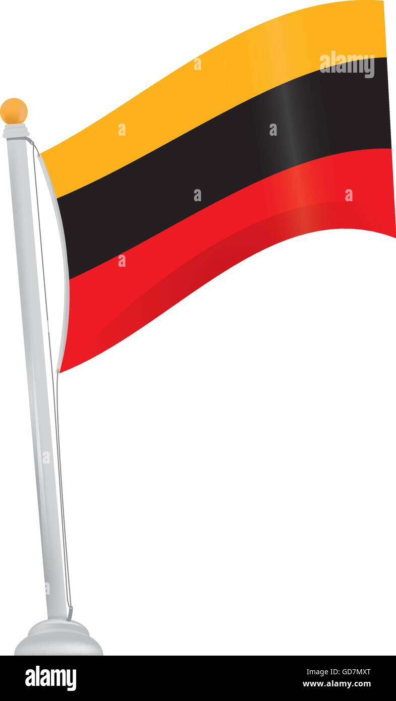 Isolated flag, Vector illustration Stock Vector Image & Art - Alamy