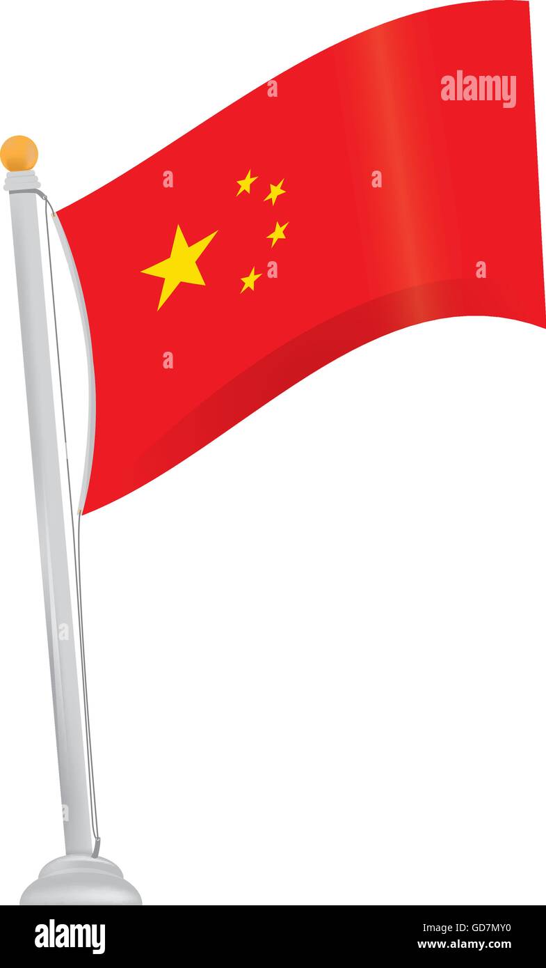 Isolated flag, Vector illustration Stock Vector Image & Art - Alamy