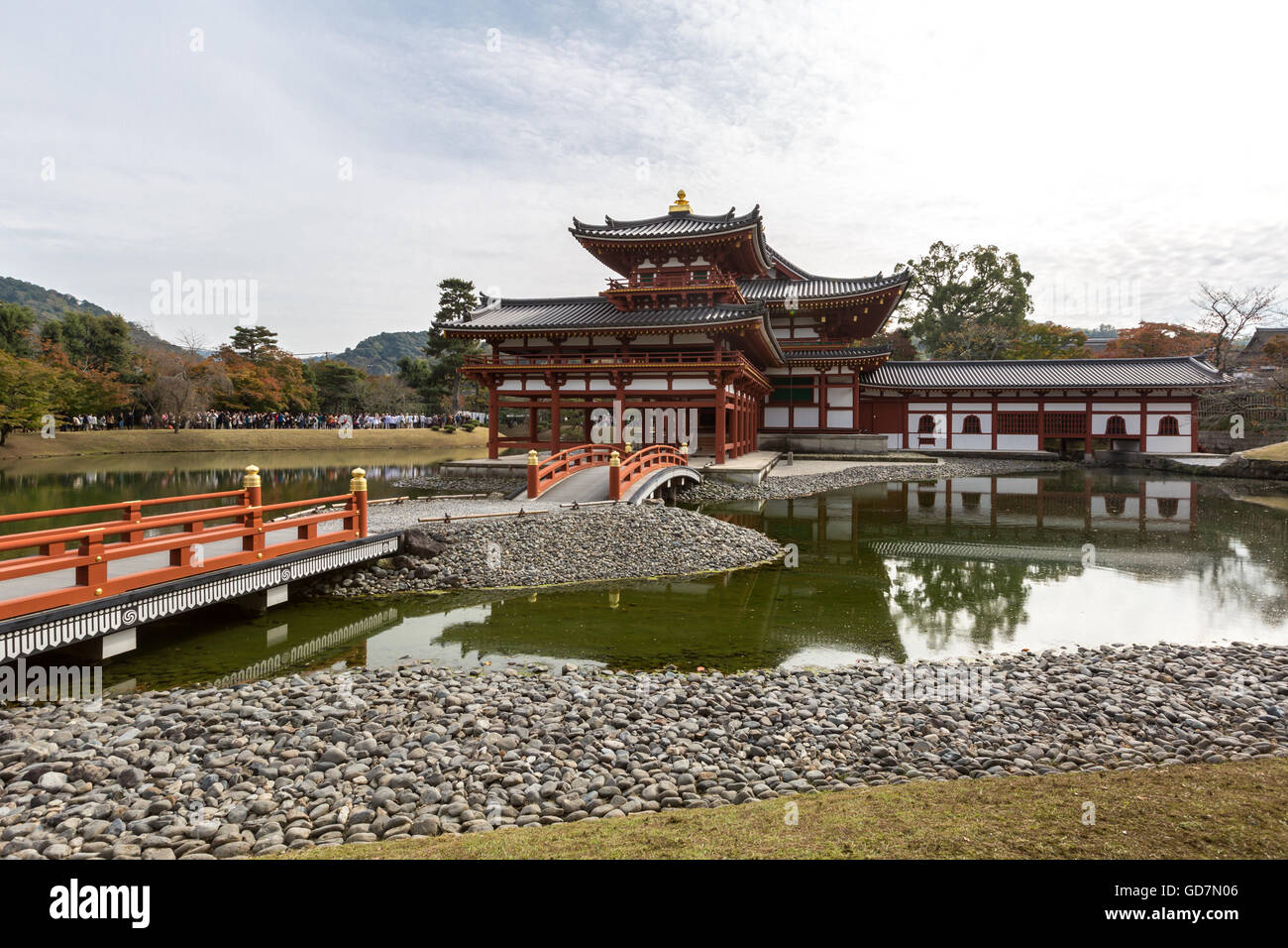 Byodo-in Temple at Uji Town Kyoto, Japan Stock Photo - Alamy