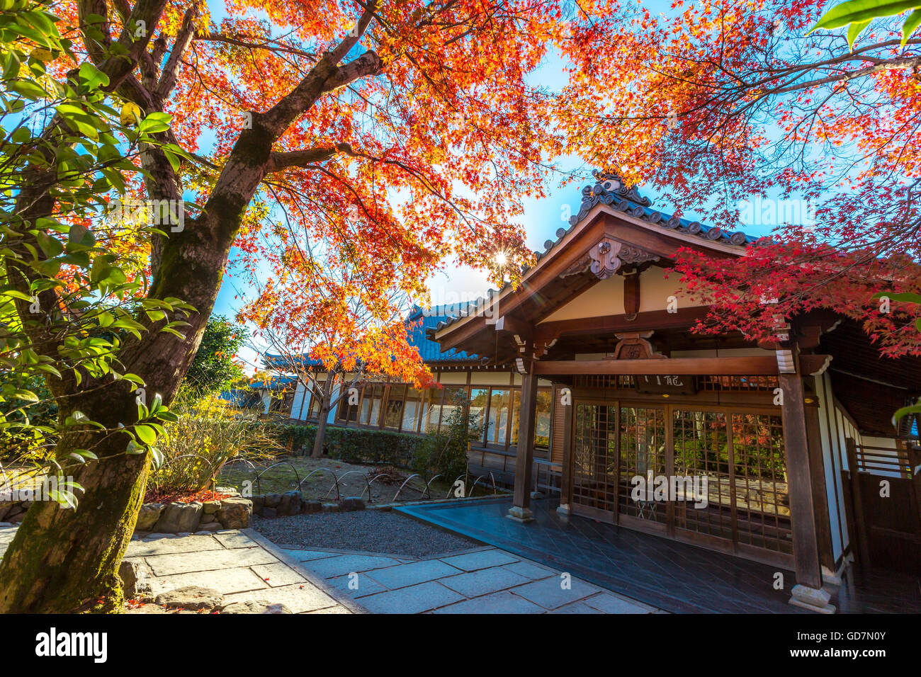 Tenryu-ji in Kyoto, Japan. Unesco World Heritage Site Stock Photo - Alamy