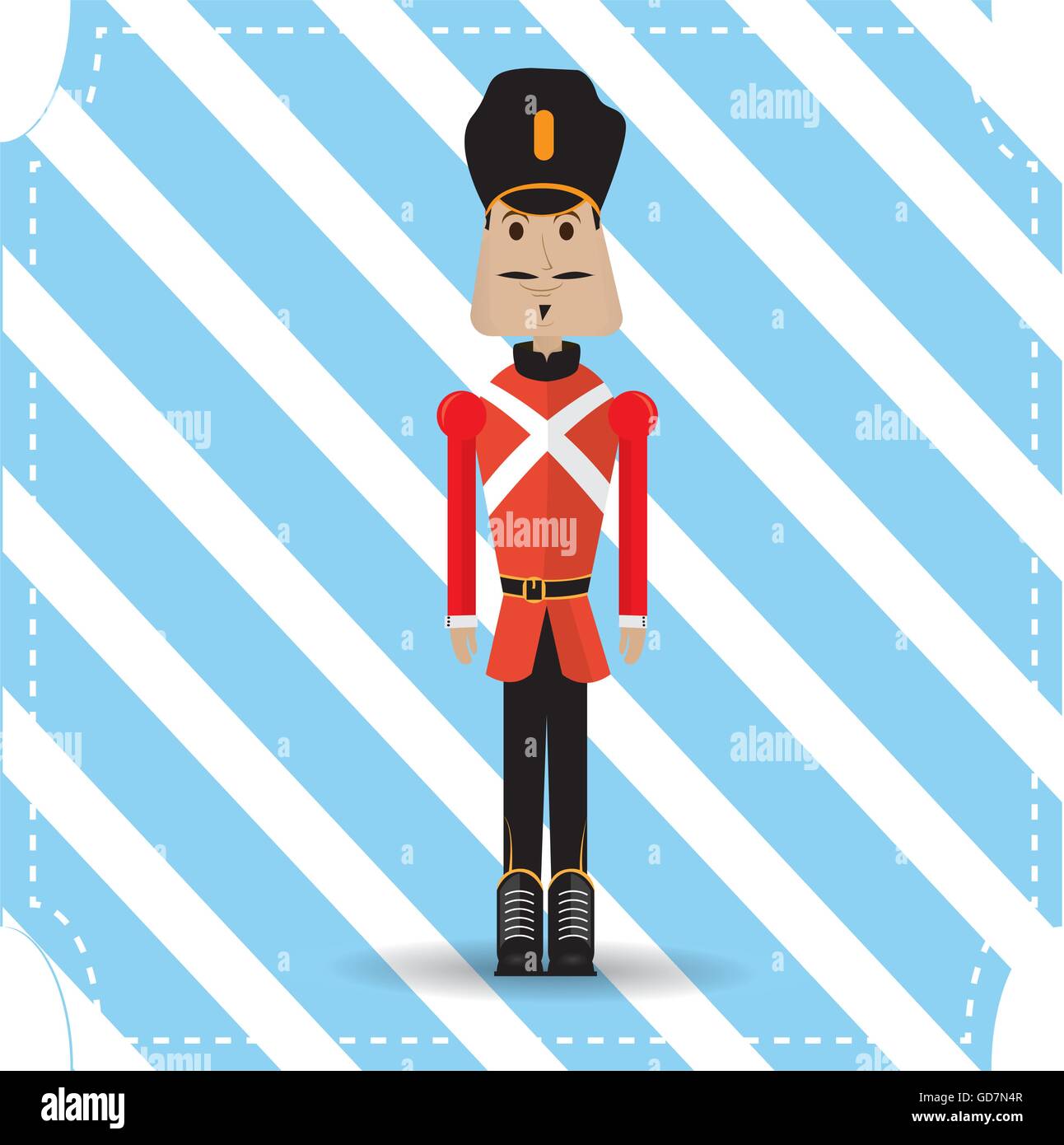 Toy Soldier Boy Stock Vector Images - Alamy