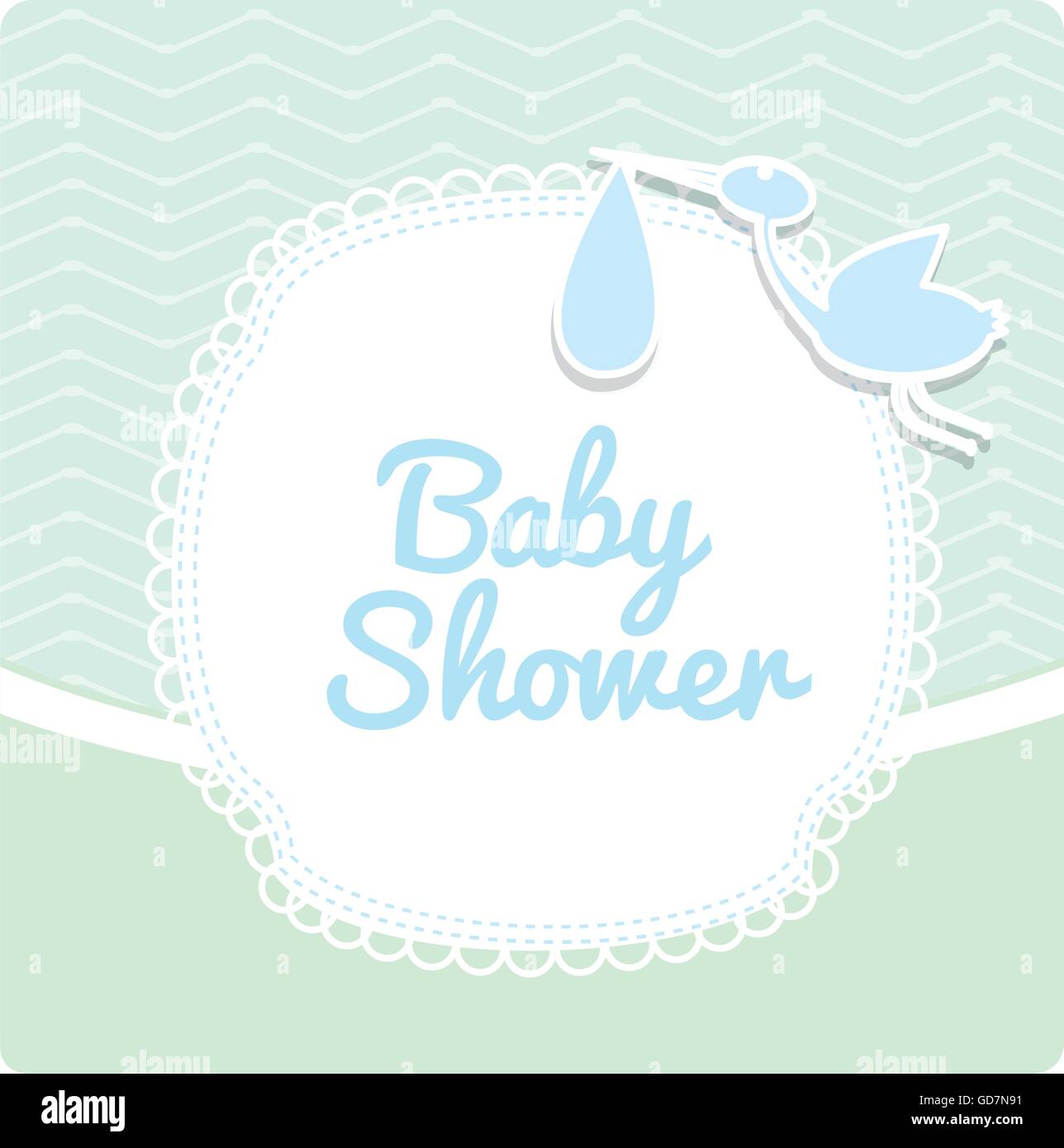 Baby shower, Vector illustration Stock Vector Image & Art - Alamy