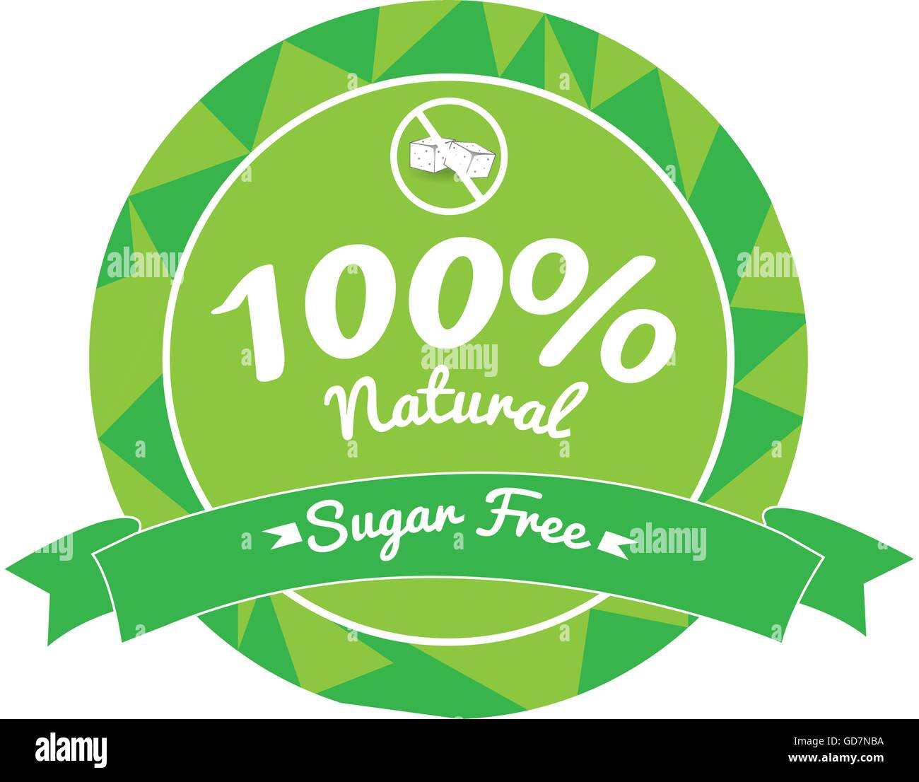Sugar Free label, Vector illustration Stock Vector Image & Art - Alamy