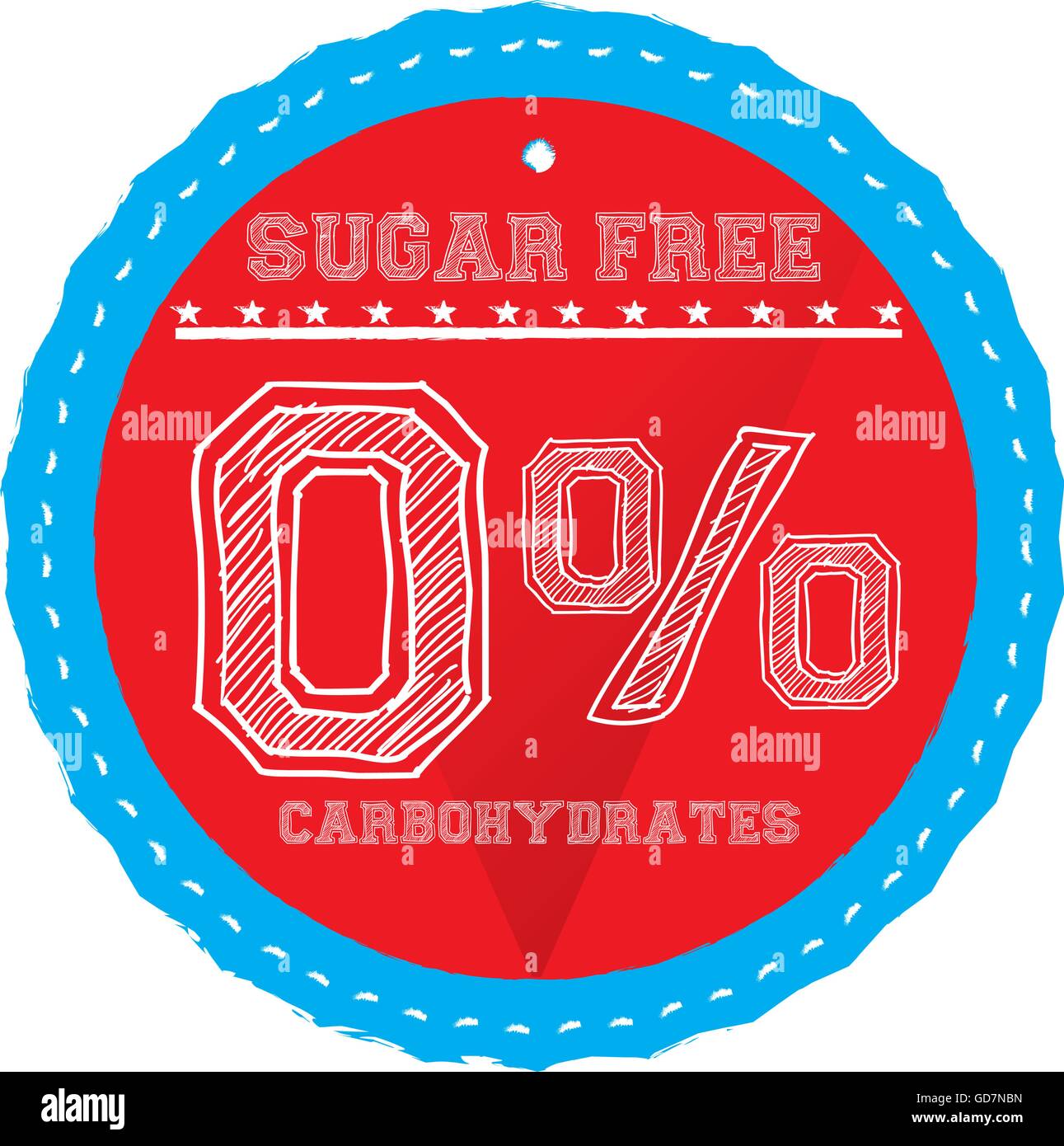 Sugar Free label, Vector illustration Stock Vector Image & Art - Alamy
