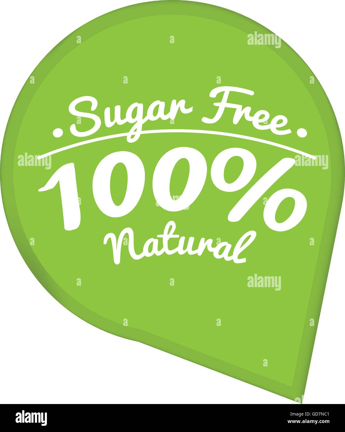 Sugar free recipe Stock Vector Images - Alamy