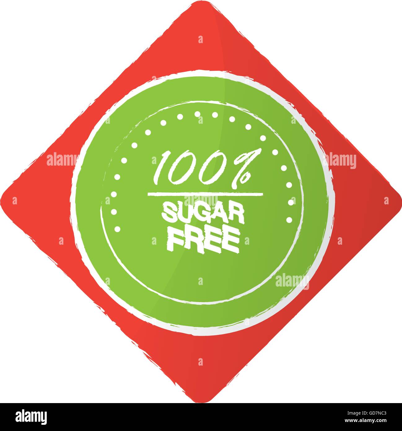 Sugar Free label, Vector illustration Stock Vector Image & Art - Alamy