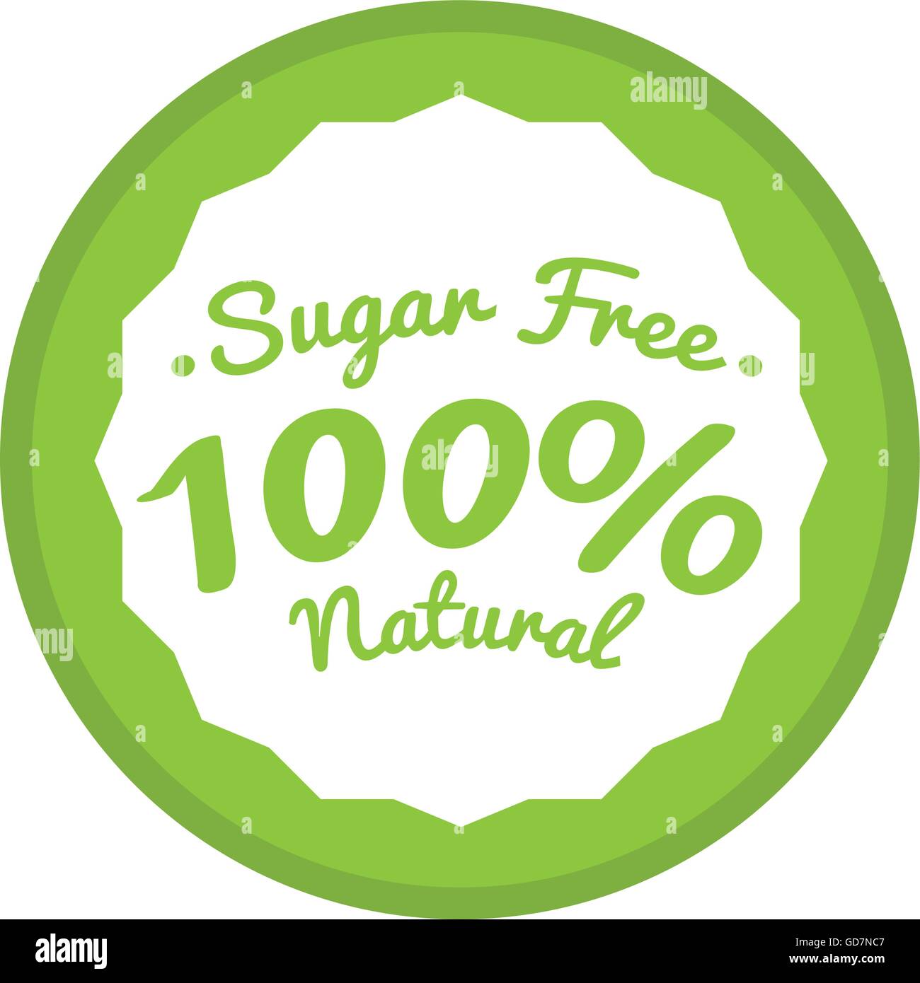 Sugar Free label, Vector illustration Stock Vector Image & Art - Alamy
