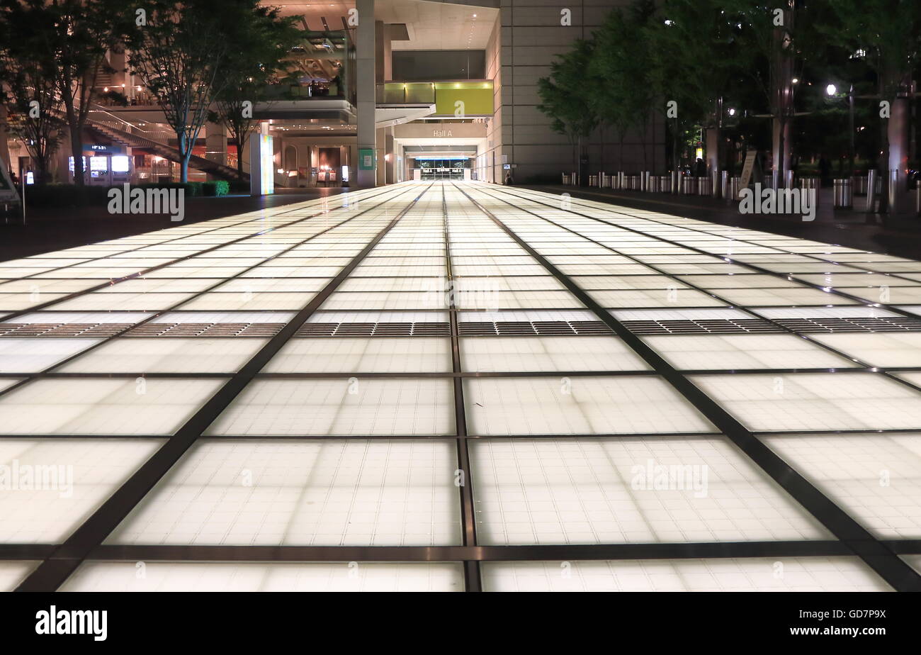 Beautiful street illumination Tokyo Japan Stock Photo - Alamy