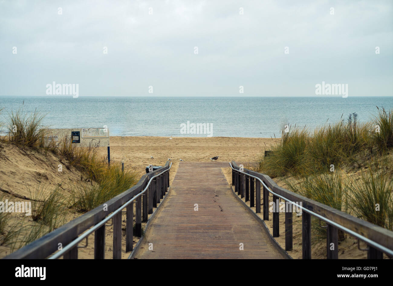 way to the beach Stock Photo - Alamy