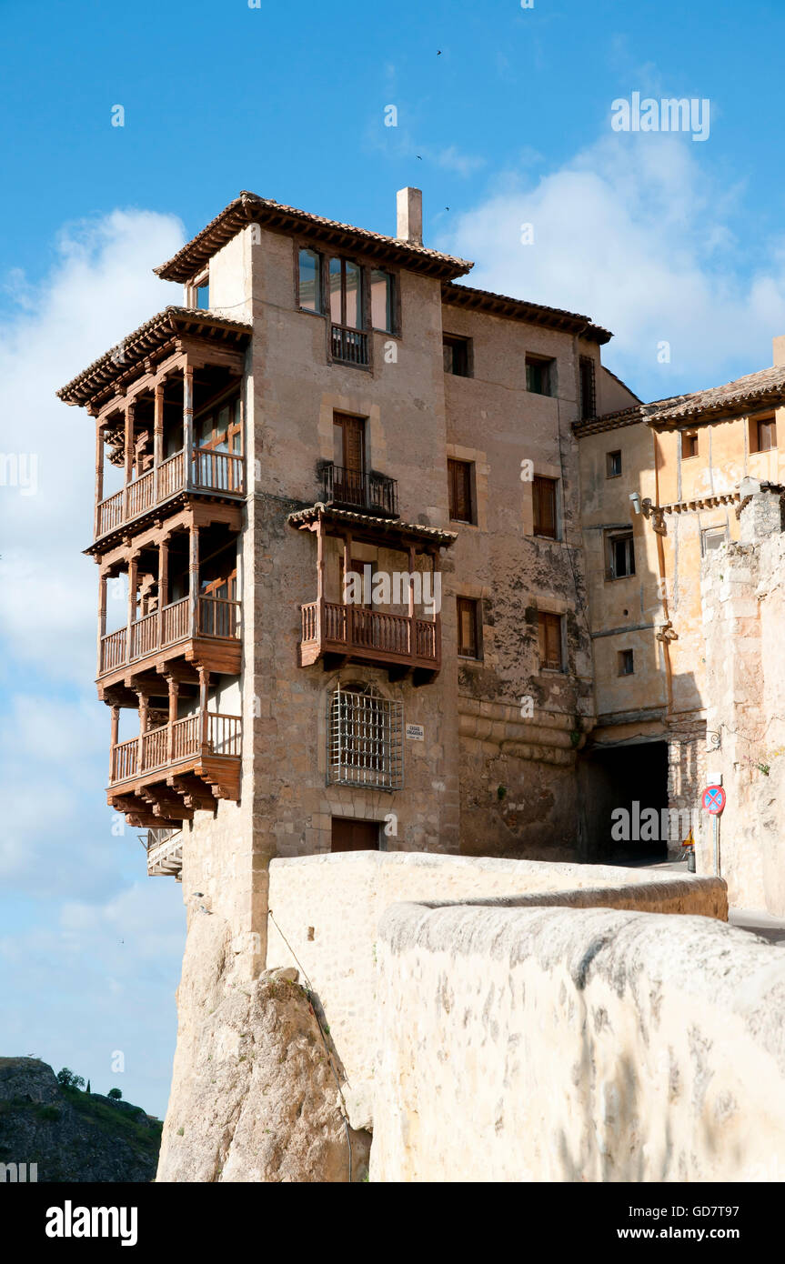 Hanging Houses of Cuenca - Spain Stock Photo - Alamy