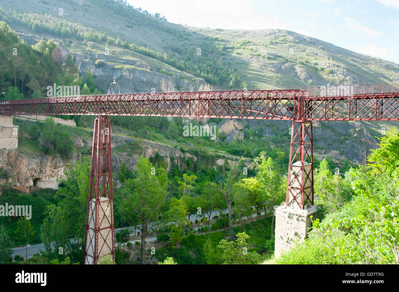 San Pablo Bridge - Cuenca - Spain Stock Photo - Alamy