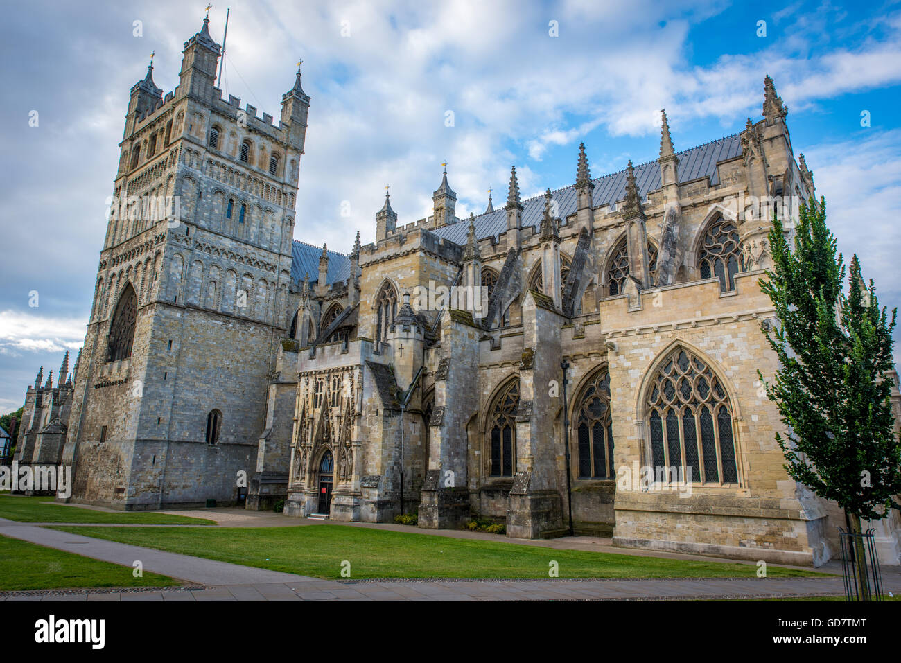 Exeter cathedral hi-res stock photography and images - Alamy