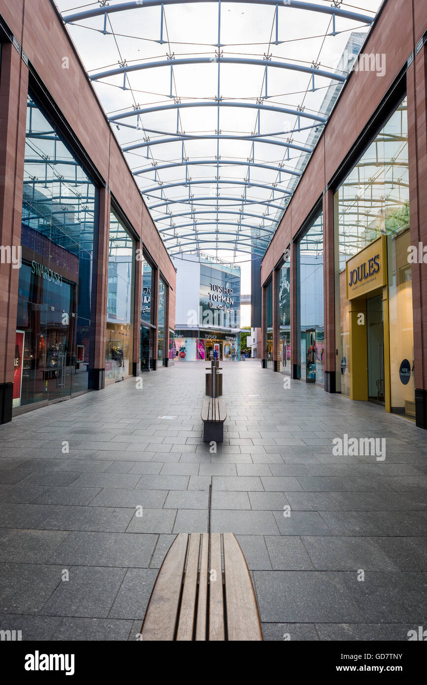 Princesshay shopping center in Exeter devon Stock Photo - Alamy