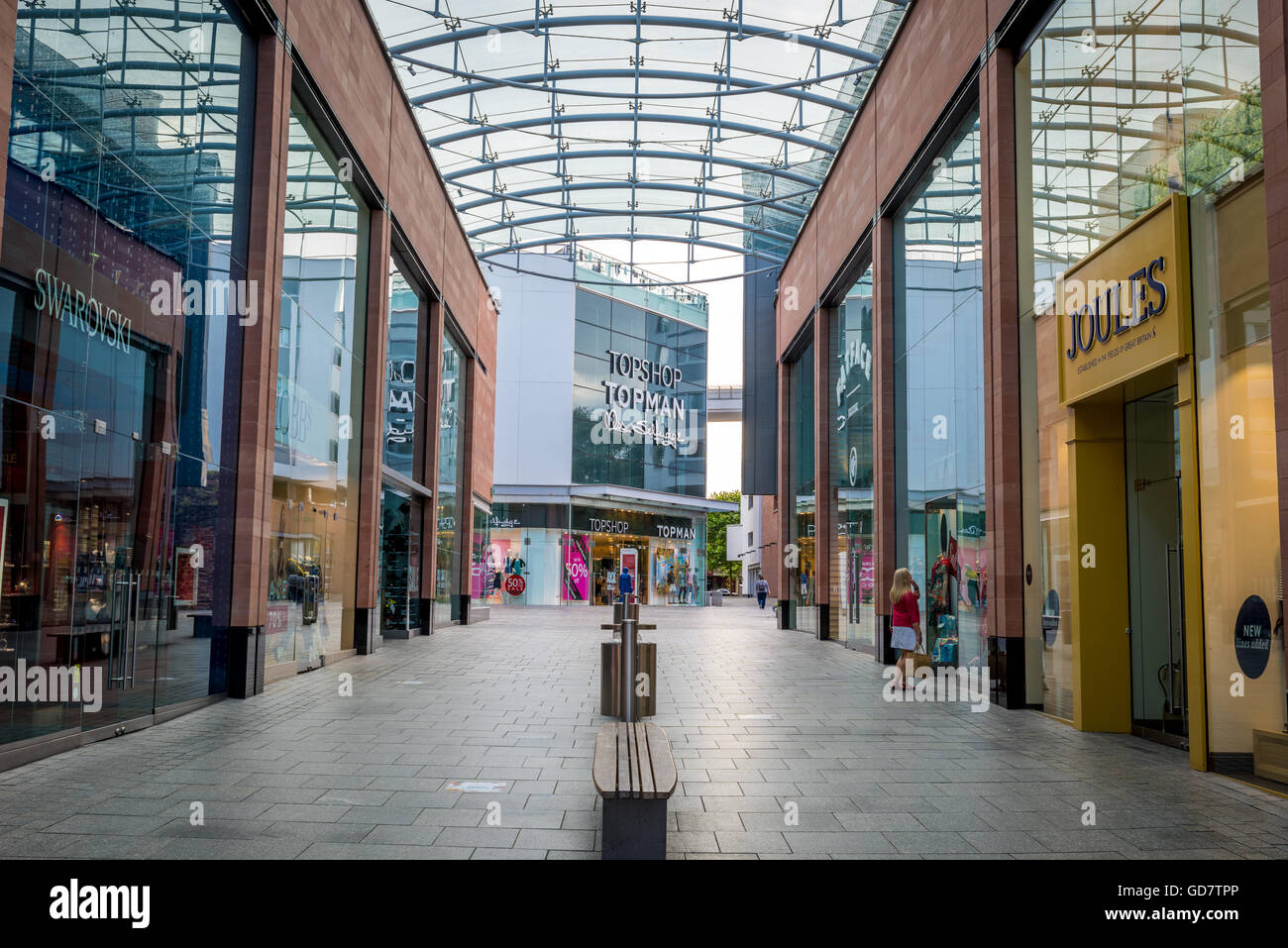 Princesshay shopping center in Exeter devon Stock Photo - Alamy