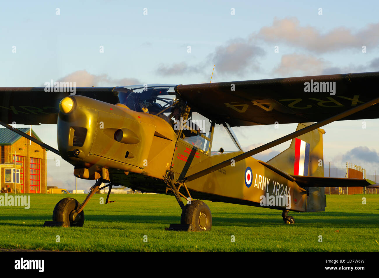 Army air corps auster hi-res stock photography and images - Alamy