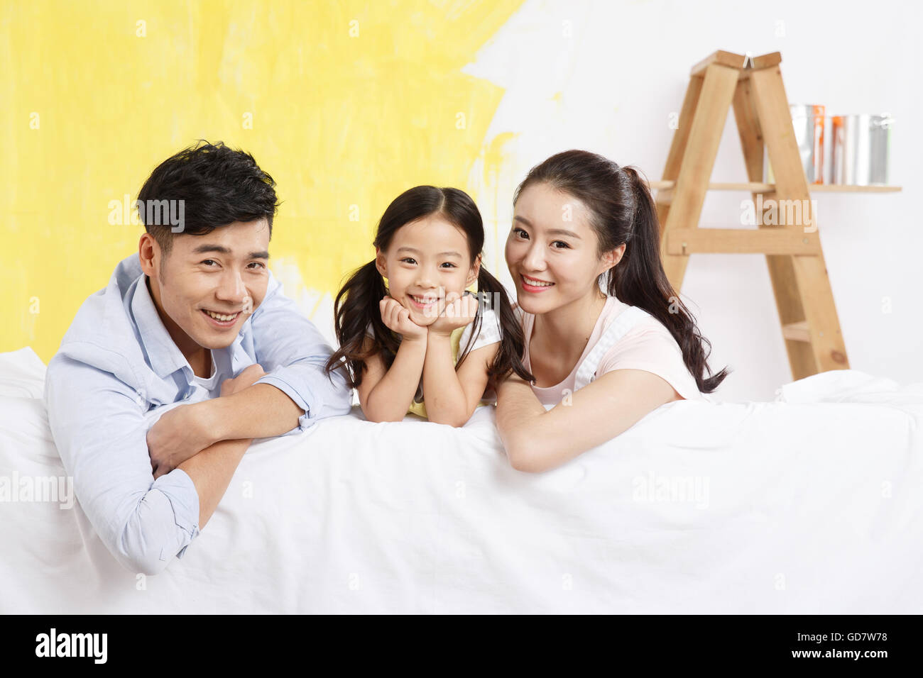 Happy home decoration house Stock Photo - Alamy