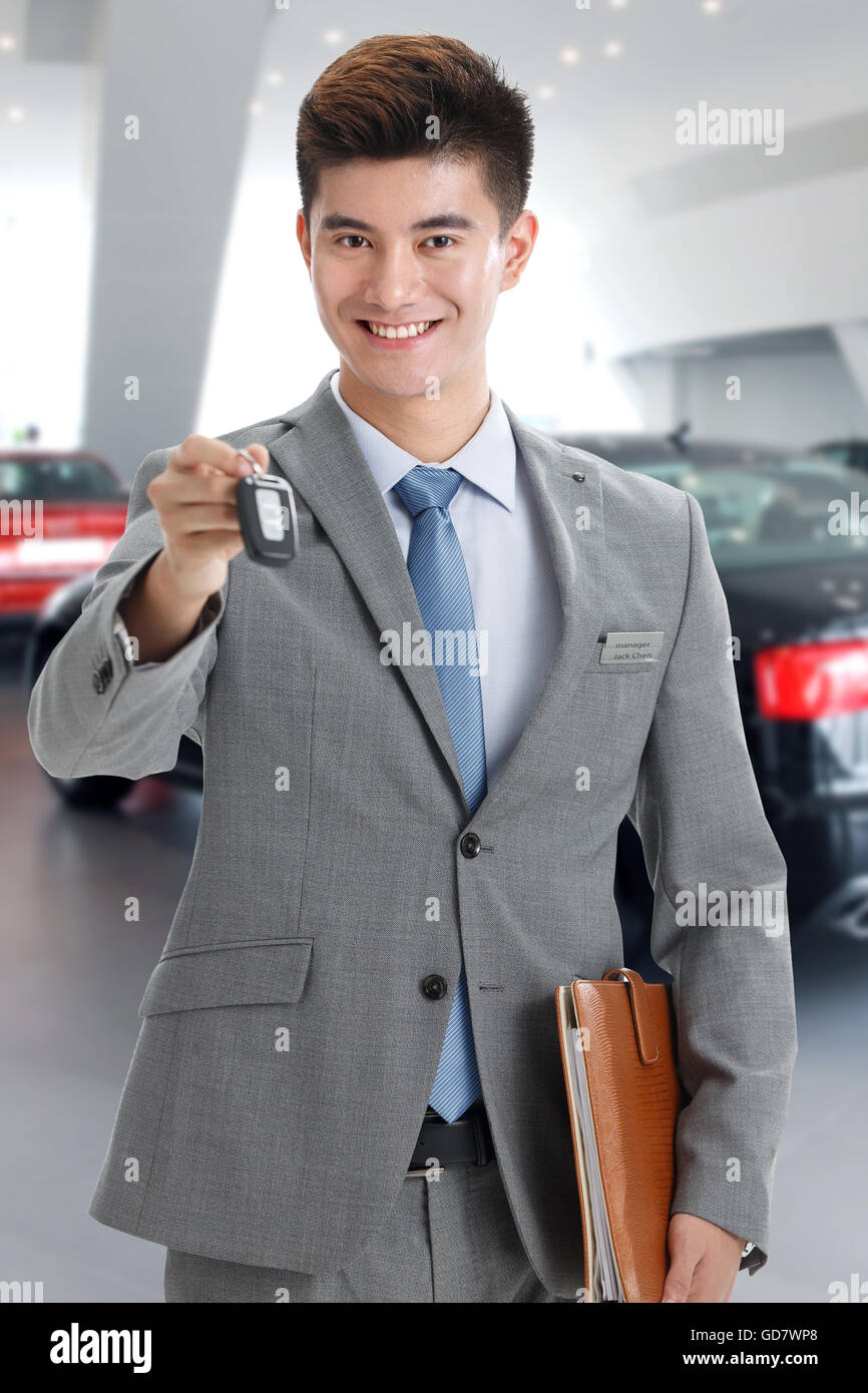 Indian man with car keys hi-res stock photography and images - Alamy