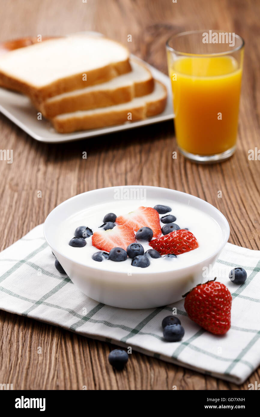 A good breakfast Stock Photo - Alamy