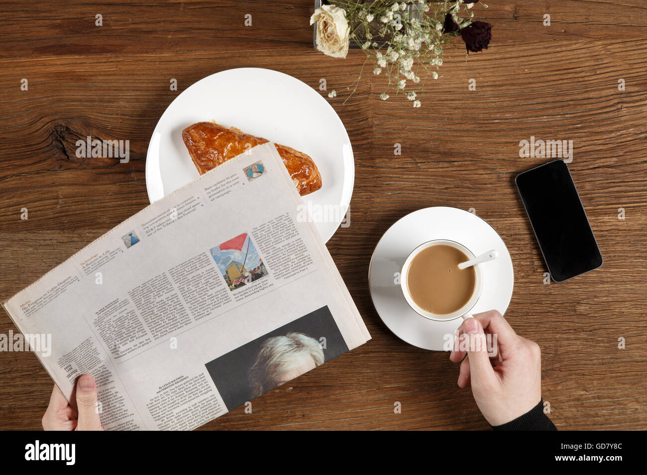 Simple breakfast foods hi-res stock photography and images - Alamy