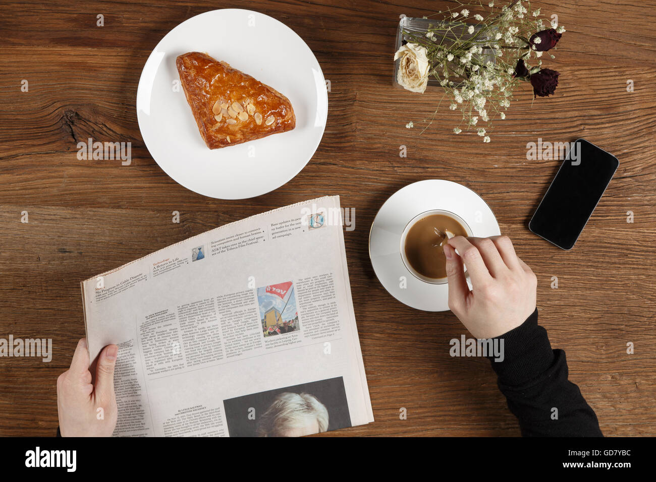 Simple breakfast foods hi-res stock photography and images - Alamy